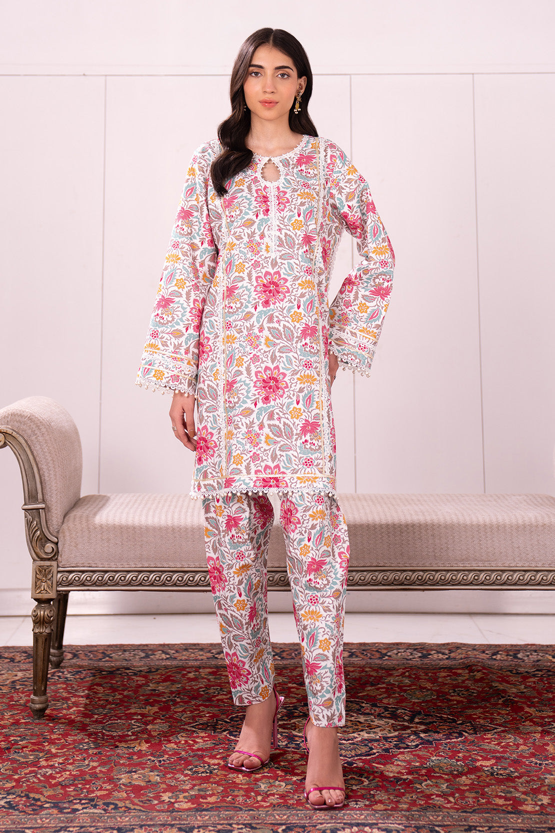 Printed - 2 Pc Lawn Suit – So Kamal