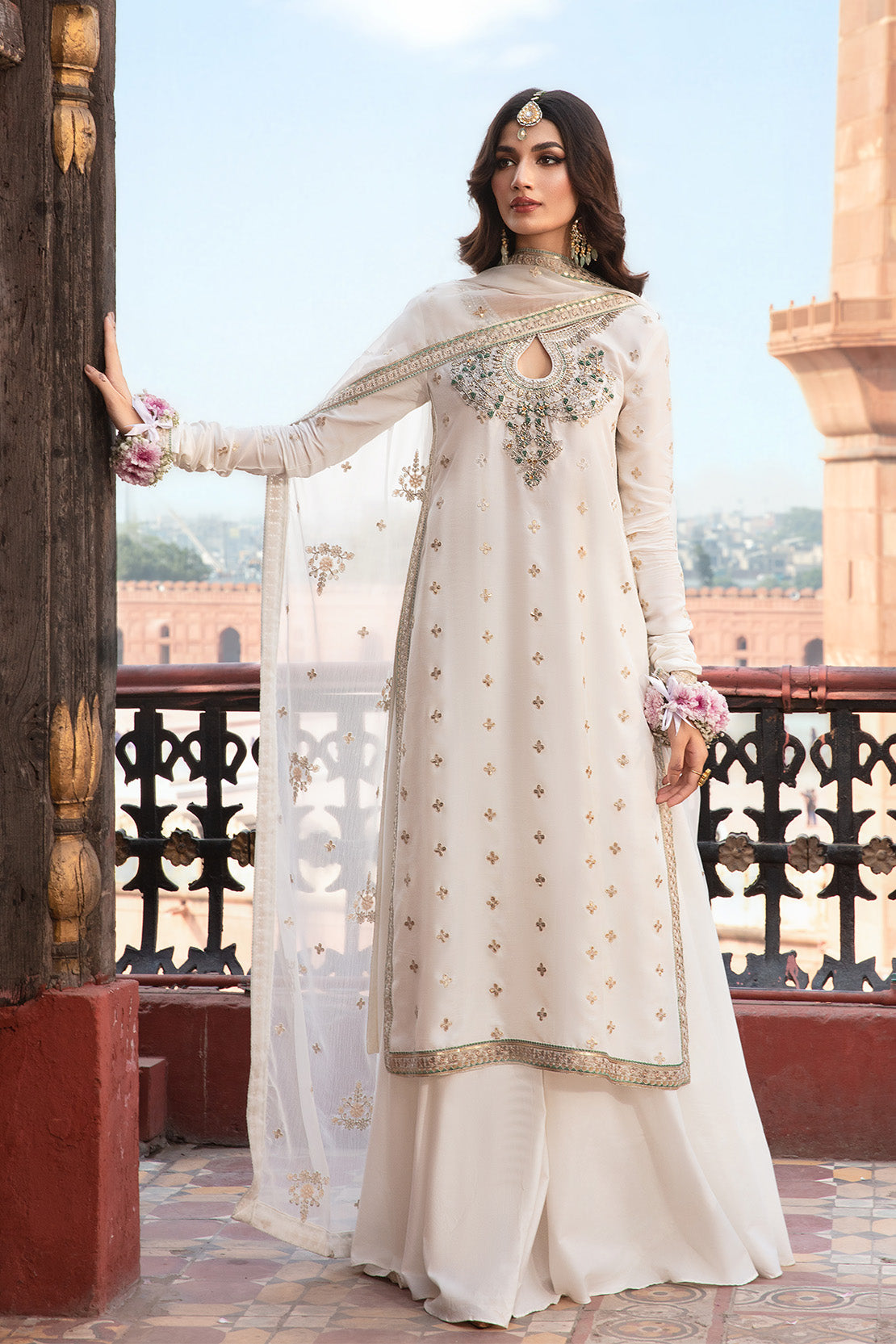 Mintara - 3 Pc Rawsilk, Lawn & Chiffon Wedding Festive Pret | So Kamal