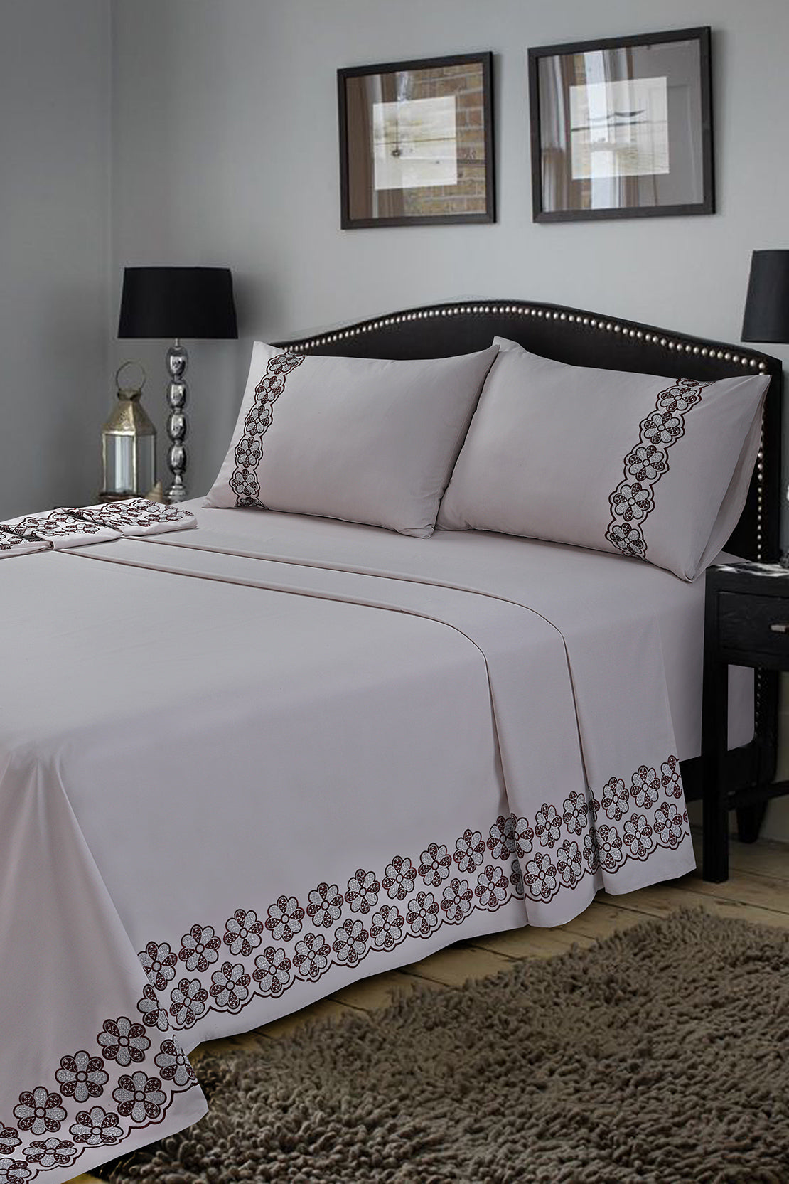 Embroidered Sheet Sets | SKB-293 | So Kamal