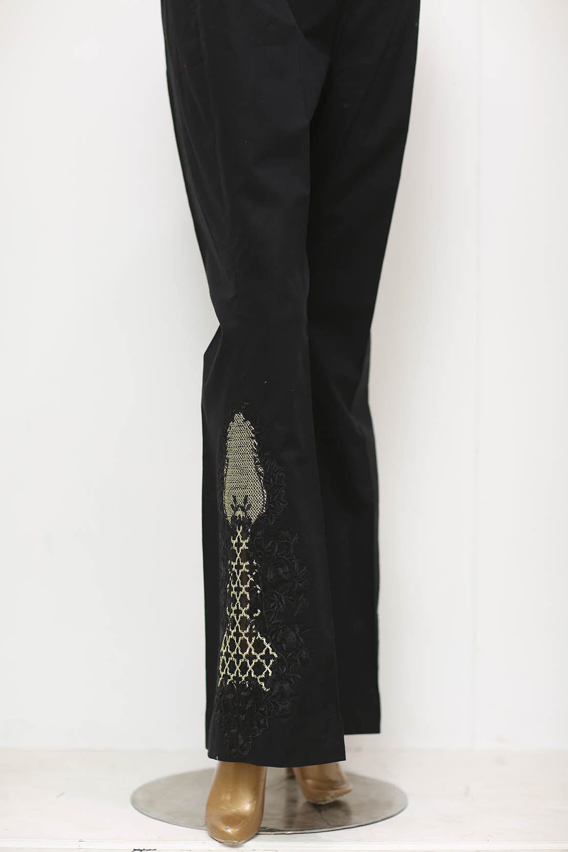 Bell Bottom-2 Emb Black – So Kamal