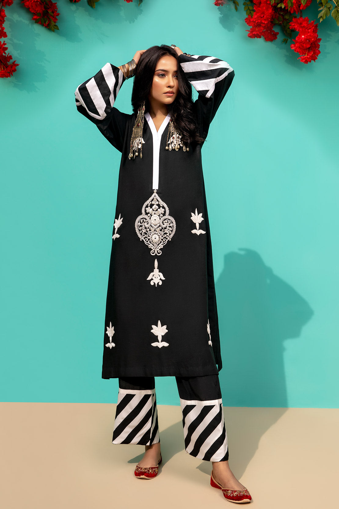 D526 CHATTA-PATTI KURTI – So Kamal